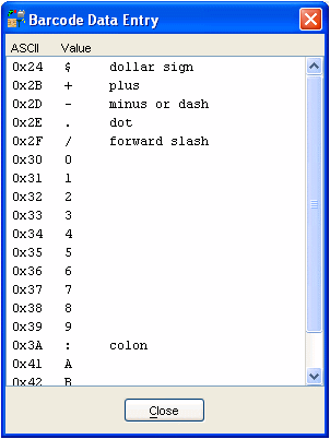 Creating Barcode Data (SAP Library - Peripheral Input/Output Services ...